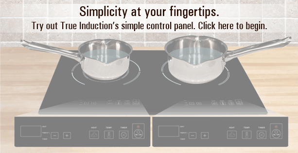 Induction Cooktops by True Induction | Single & Double Burner Cookers